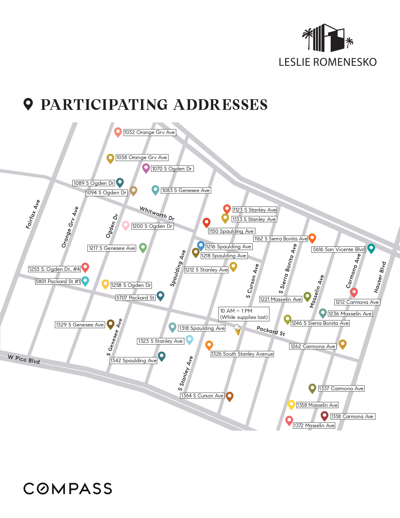 1st Annual Wilshire Vista Neighborhood Garage Sale